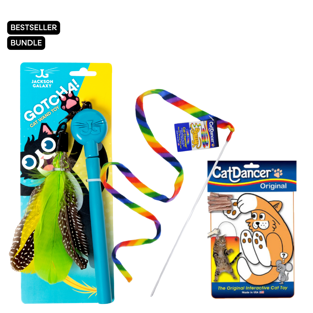 Catch Me If You Can Cat Wand Bundle Jackson Galaxy