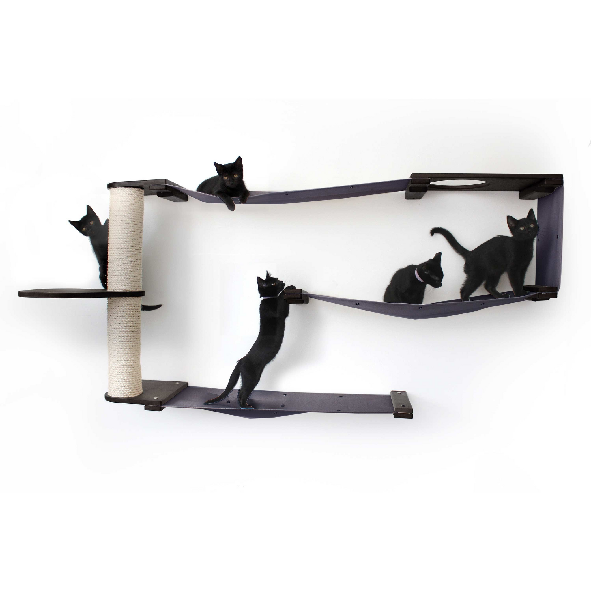 Cat Wall Maze 3 Tier Cat Tree Condo By Catastrophic Creations