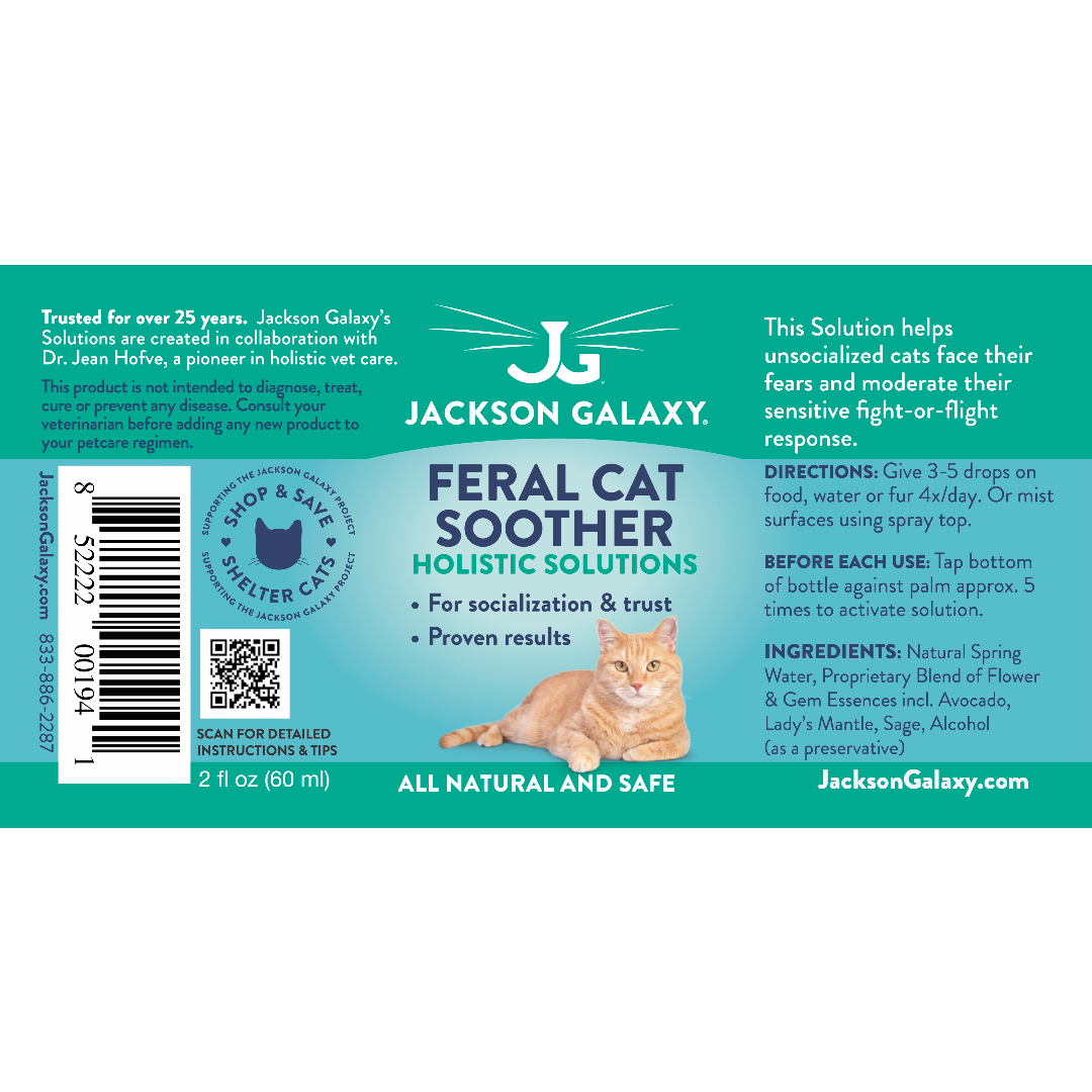 Feral Flower Formula - Feral Cat Solution by Jackson Galaxy