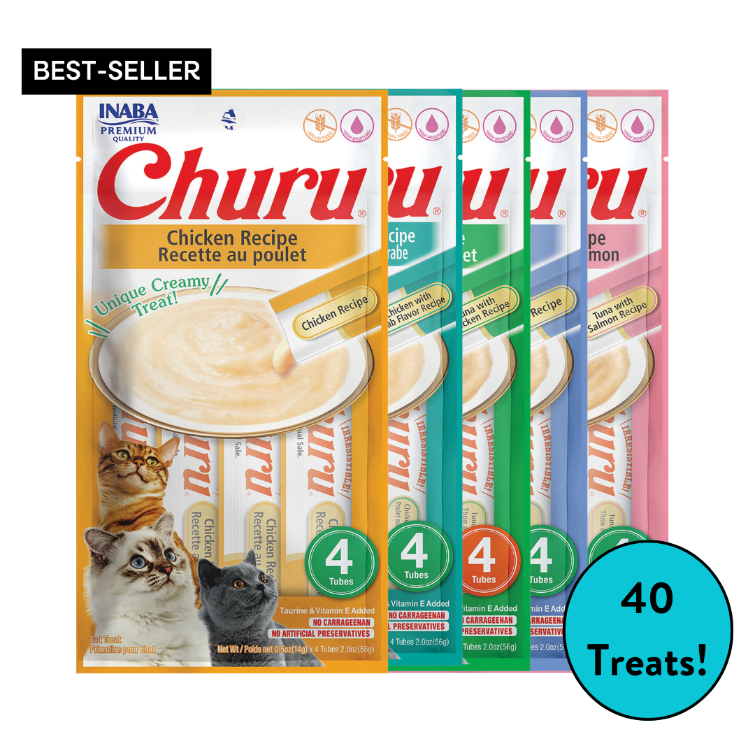 Inaba Churu Big Bundle - 10 Pack (40 Tubes) – Jackson Galaxy