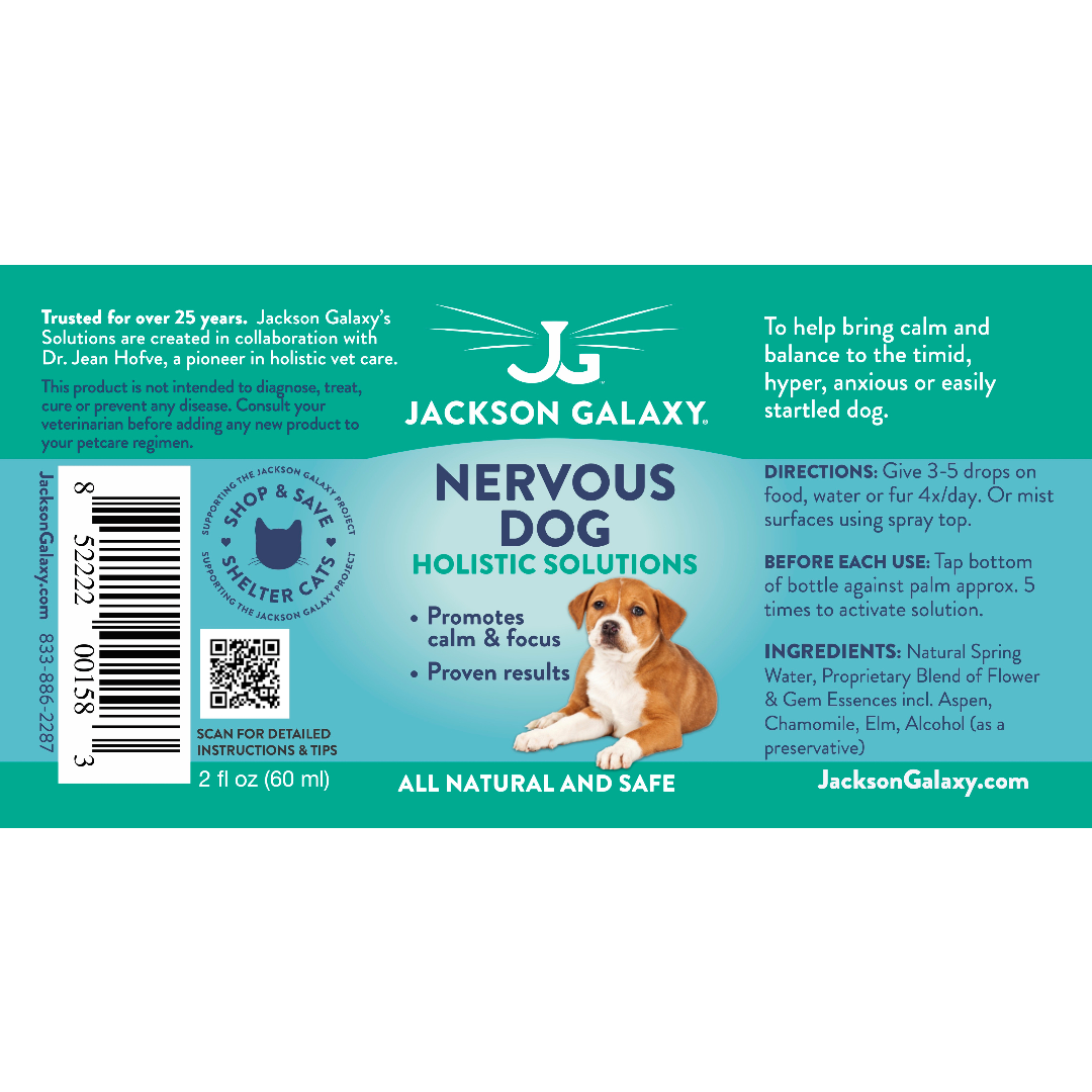 Nervous Dog (Formerly Nervous Nelly) – Jackson Galaxy