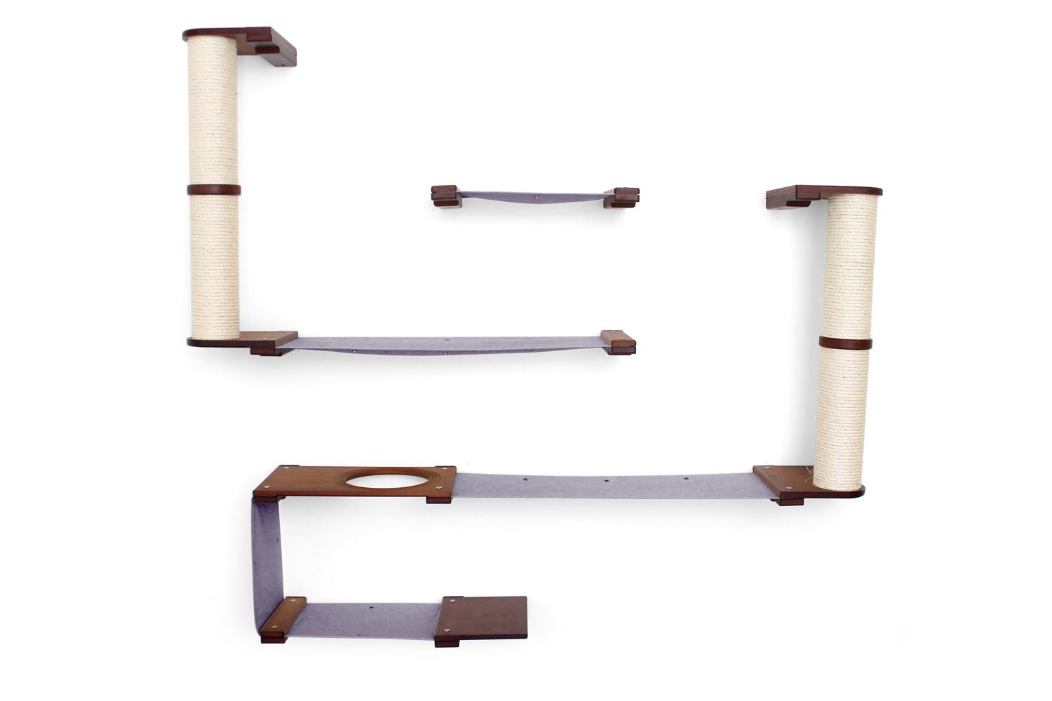 The Roman Cat Condo Wall Mounted Cat Scratcher By Catastrophic Creat